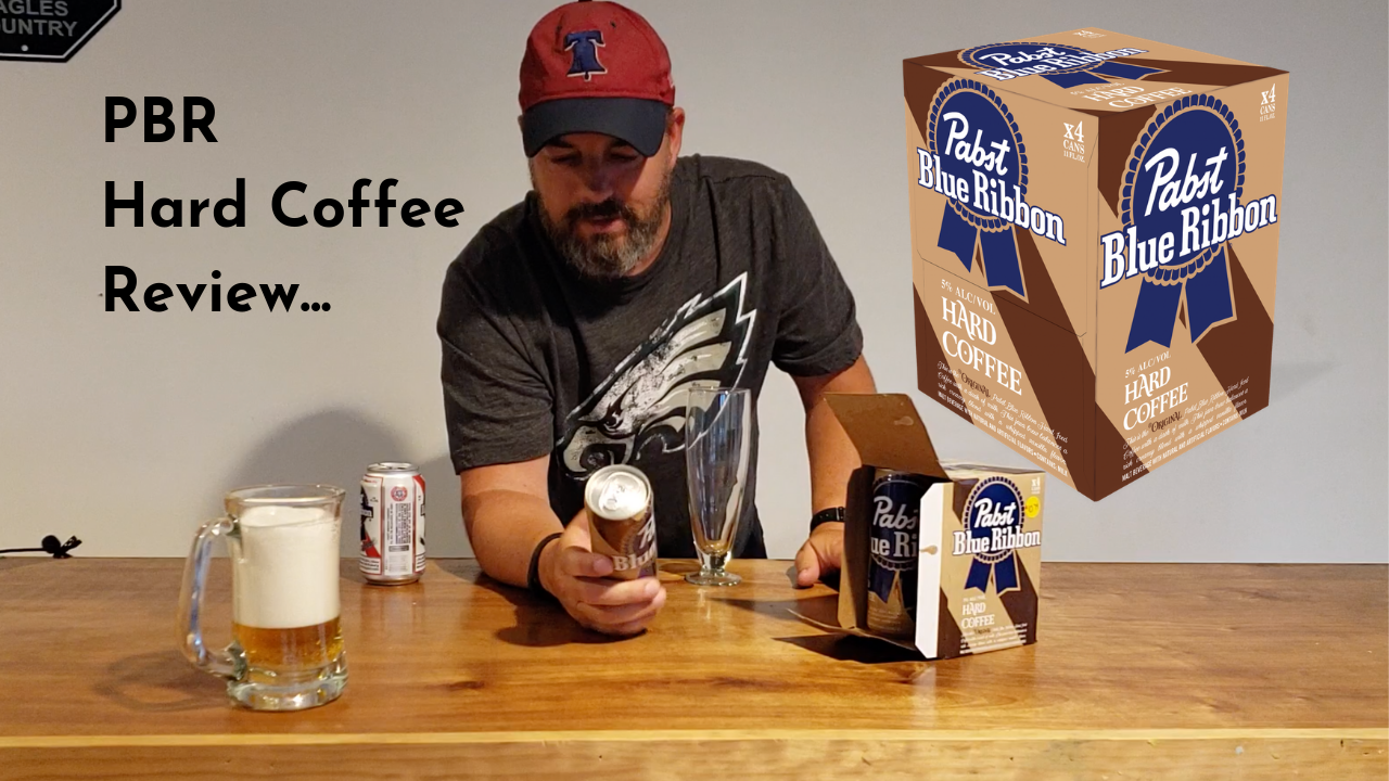 PBR Hard Coffee review / taste test - Rob's Backyard BBQ