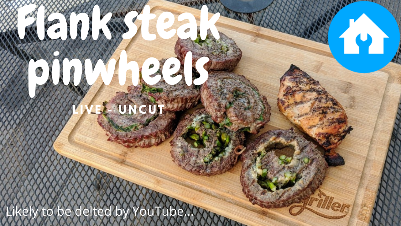 Flank Steak Pinwheels - Rob's Backyard BBQ