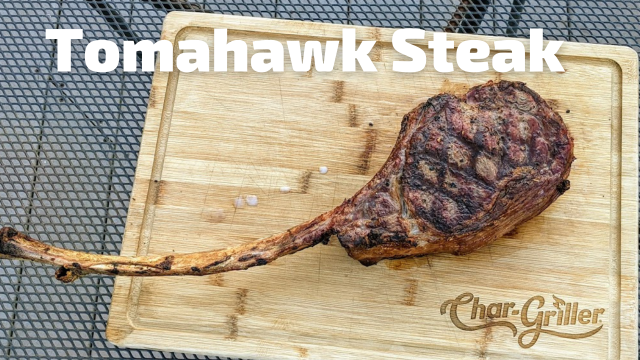 Tomahawk steak on the Char-Griller Gravity 980! - Rob's Backyard BBQ
