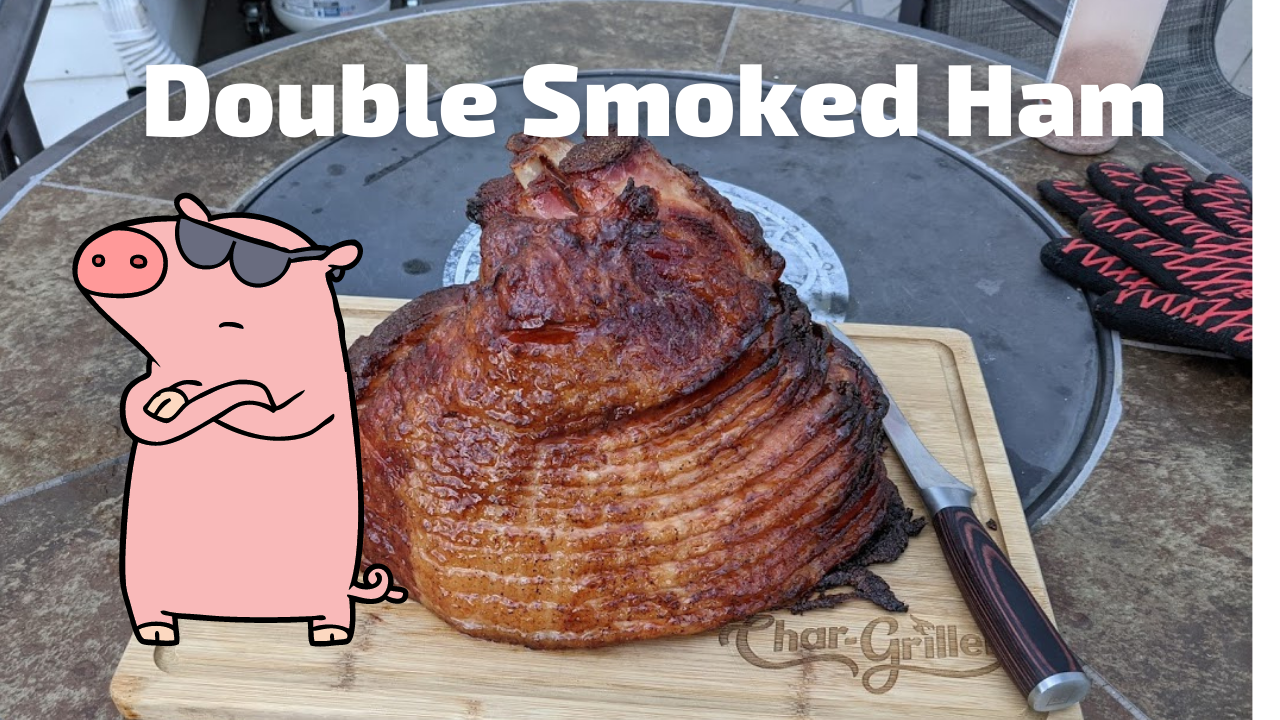 Double Smoked Spiral Ham on the Char-Griller Gravity 980 - Rob's ...