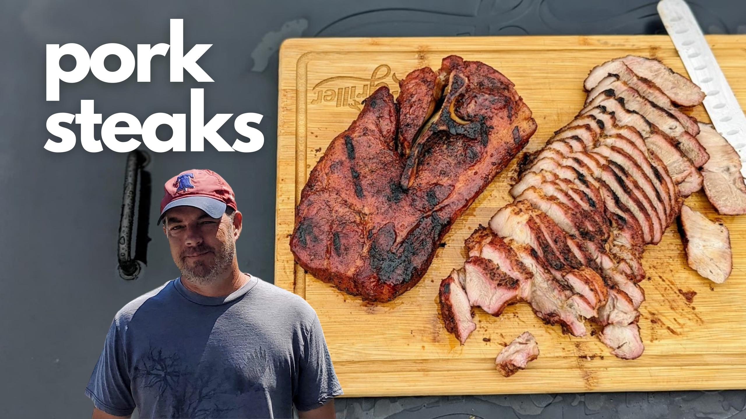 The Best Pork Steaks - Thick Sliced Pork Shoulder! - Rob's Backyard BBQ