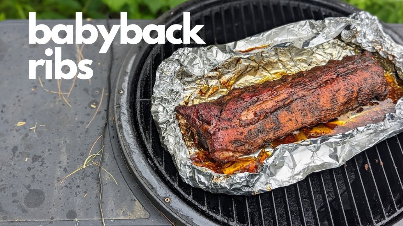 Partially Frozen Baby Back Ribs and Smoker Malfunction - Rob's Backyard BBQ