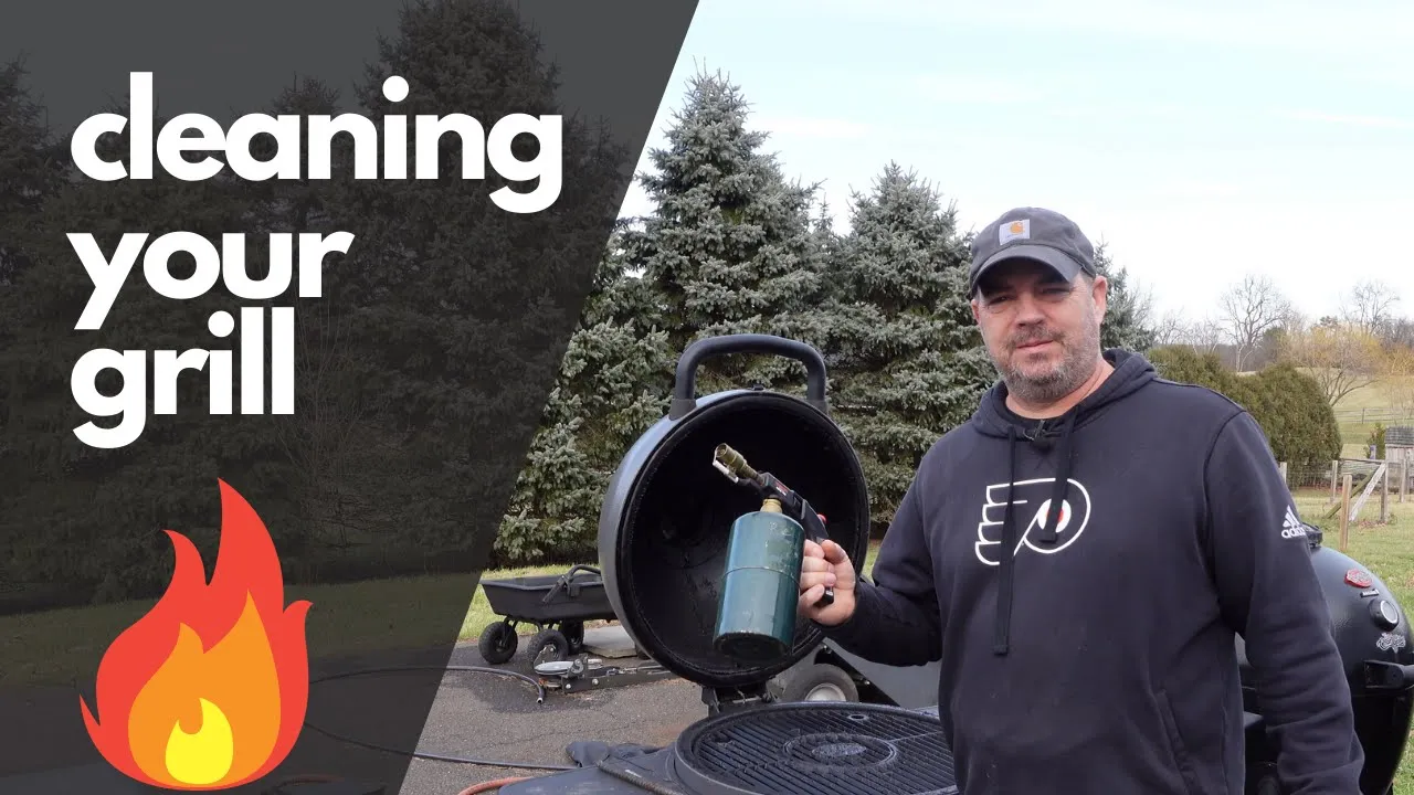 Burn away old gross stuff in your grill - Rob's Backyard BBQ