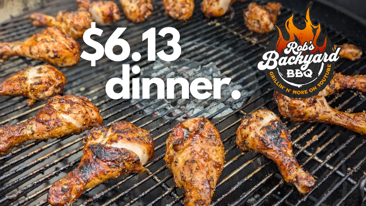 Quick Chicken Drumsticks on the Weber Kettle | Vortex - Rob's Backyard BBQ