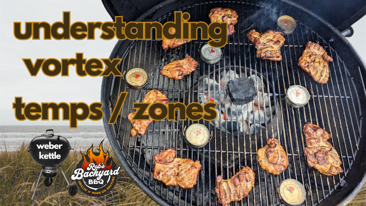 Understanding Vortex Heat Zones | Weber Kettle | bonus chicken thighs ...